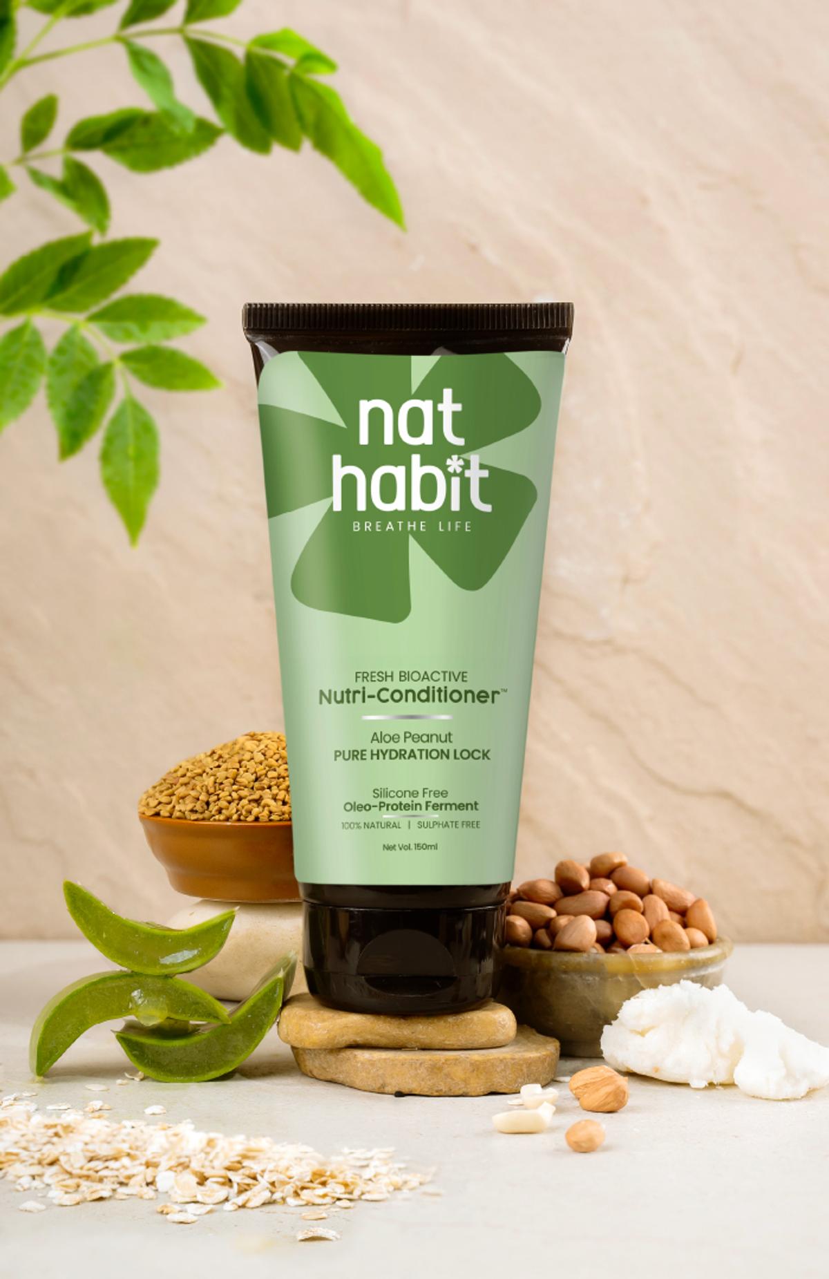 Fresh Navdha Shampoo-Nat Habit - 100% Natural & Fresh Made, Ayurvedic