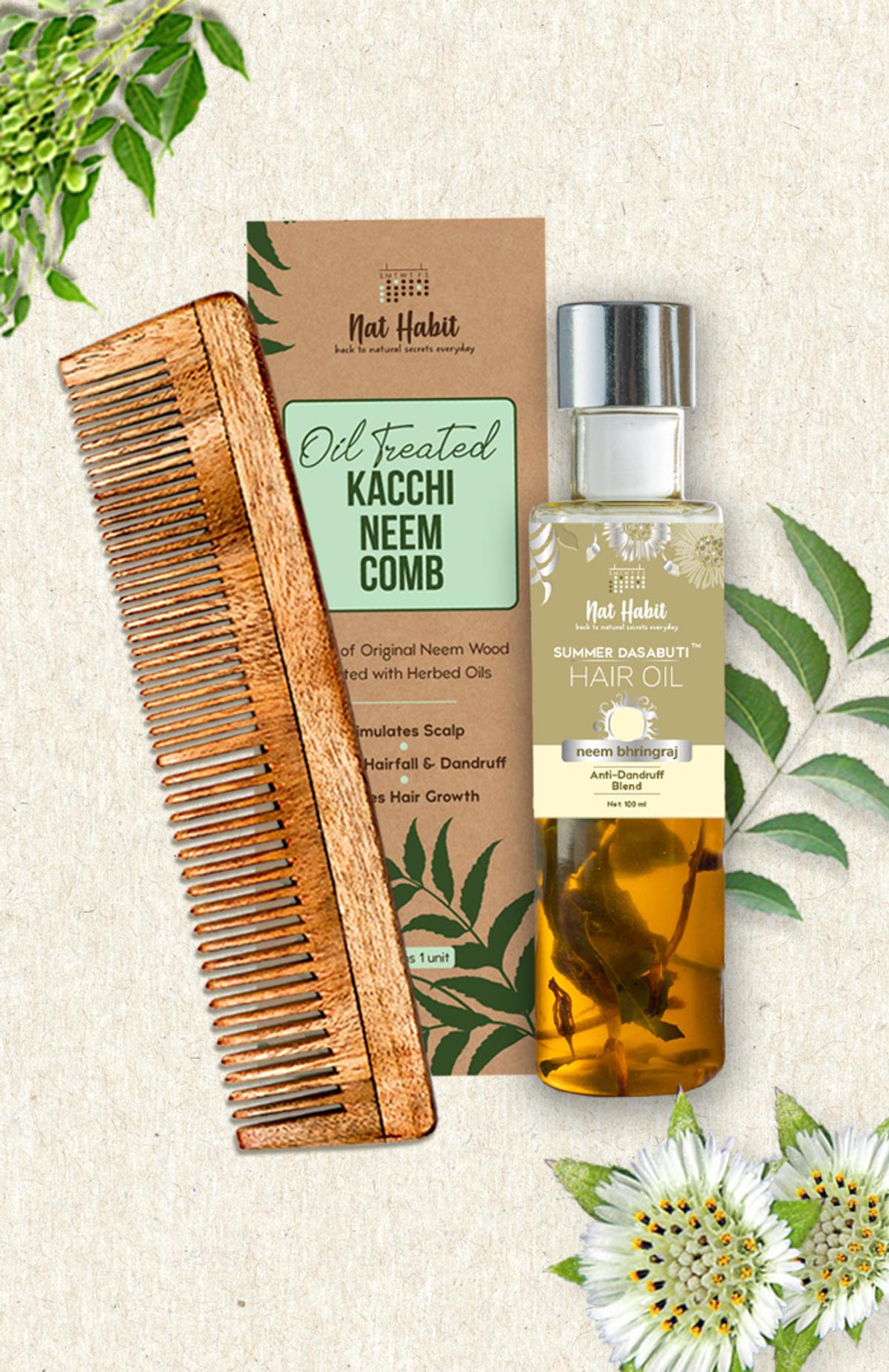 All Hair Oils-Nat Habit - 100% Natural & Fresh Made, Ayurvedic