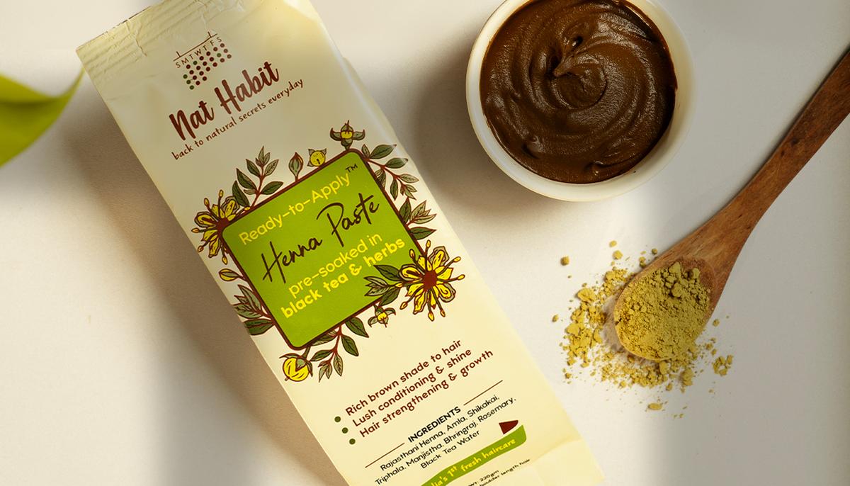 Ready-to-Apply Fresh Henna Paste for Hair, Herbal Hair Color
